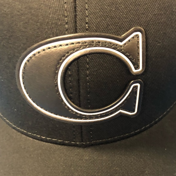 Coach | Accessories | Coach Varsity C Baseball Hat Black | Poshmark